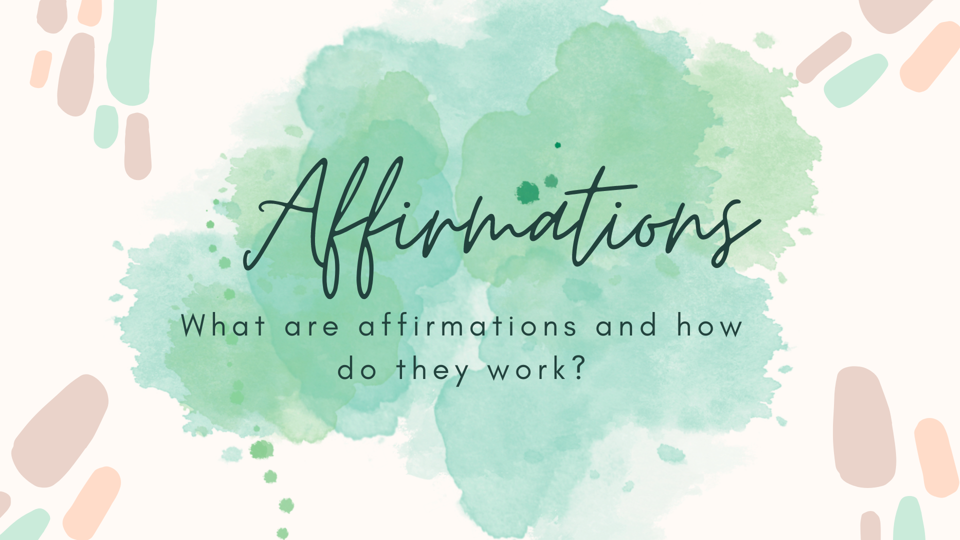 Affirmations - how they work and the real science behind them – Vahow